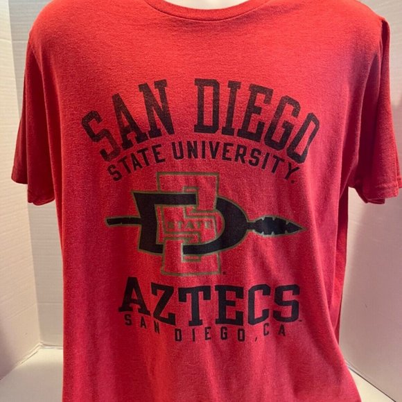 Tops | San Diego State University Aztecs T Sdsu Retro Look Shirt Gift ...